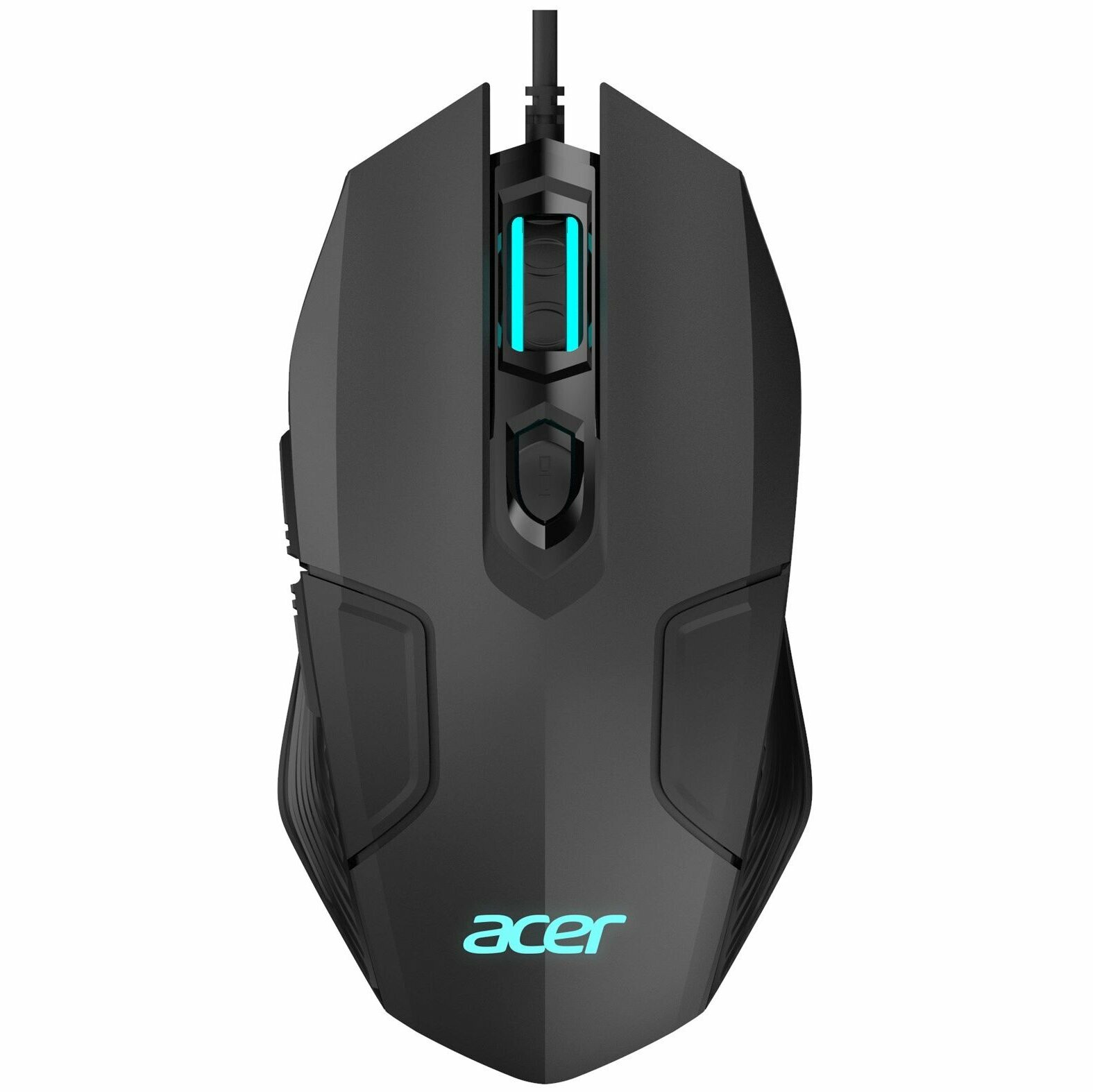 Мышь проводная Acer компьютерная OMW170 черный оптическая