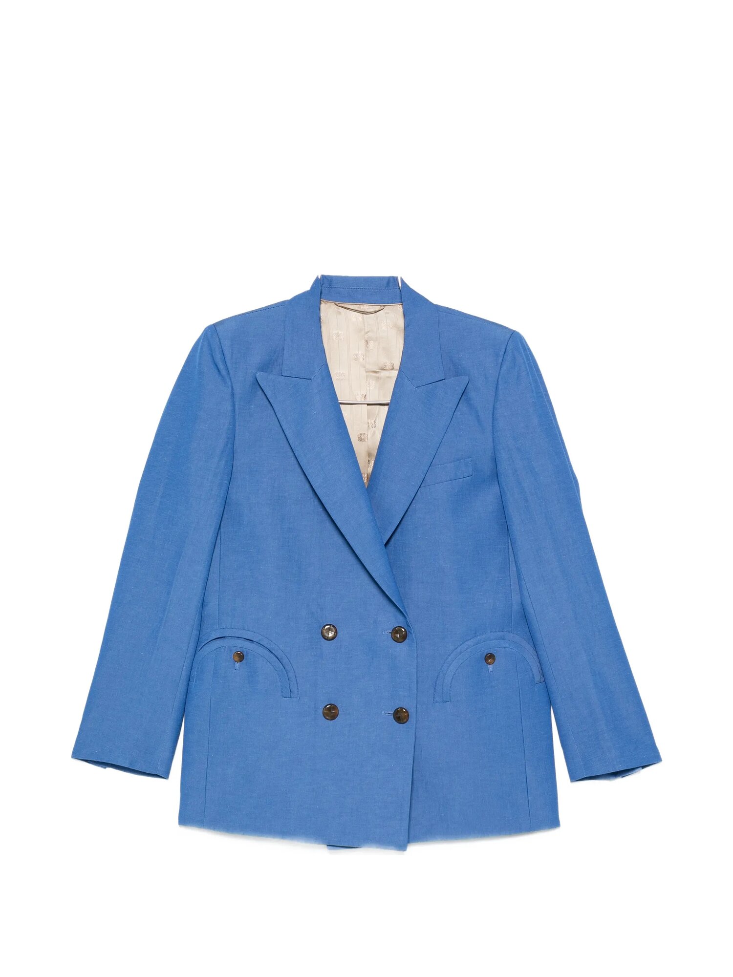 Пиджак Double-breasted pocket blazer
