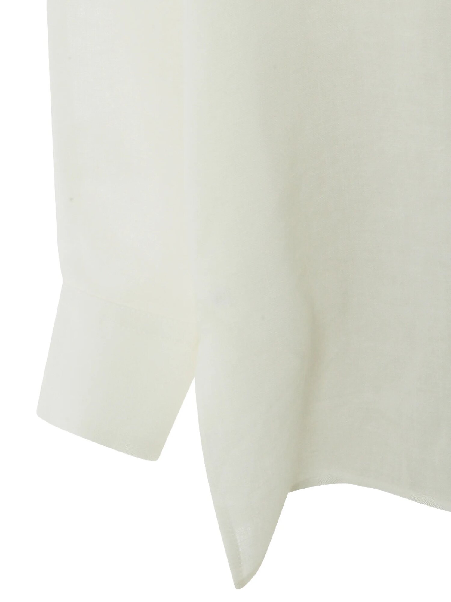 Рубашка Antonelli Fringed-trim button-fastening shirt, размер 40, бежевый/белый — фото 1
