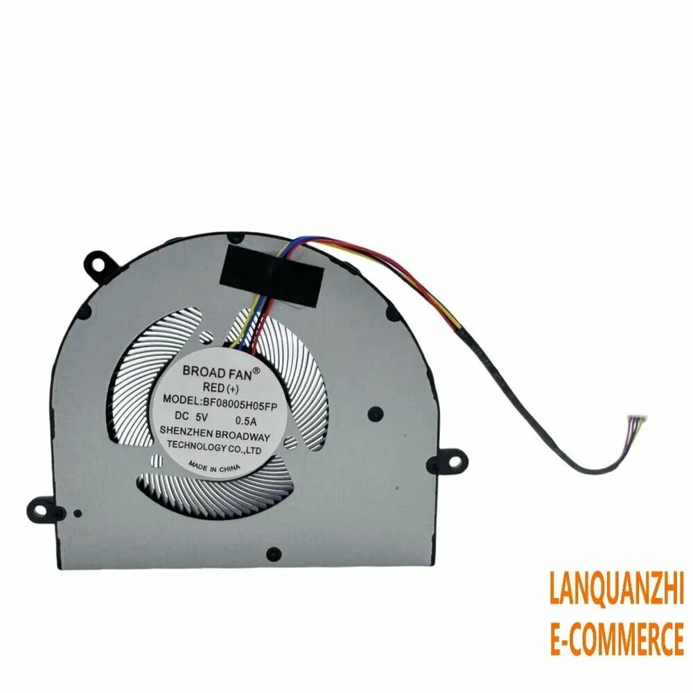 Кулер для ноутбуков BF08005H05FP DC5V 0.5A Cooler Fan( Расстояние линии 1,25)