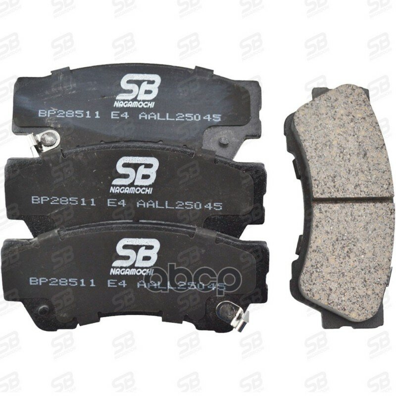 Тормозные колодки BP28511* SB NAGAMOCHI (импорт) SB Nagamochi арт. BP28511