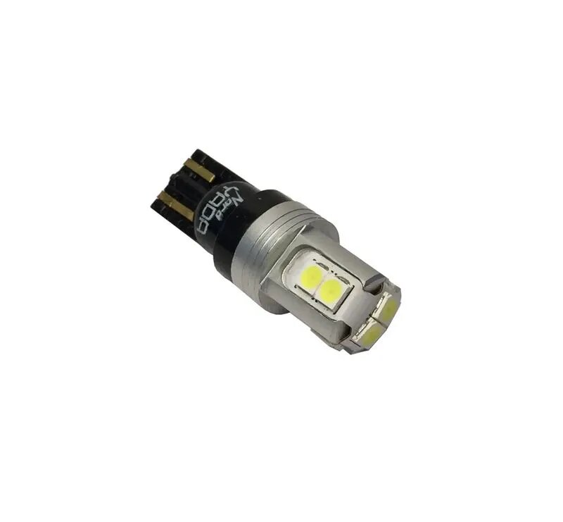 Светодиод 12-24V T10 CANBUS 10SMD 3030 Non-polar белый TM NORD YADA