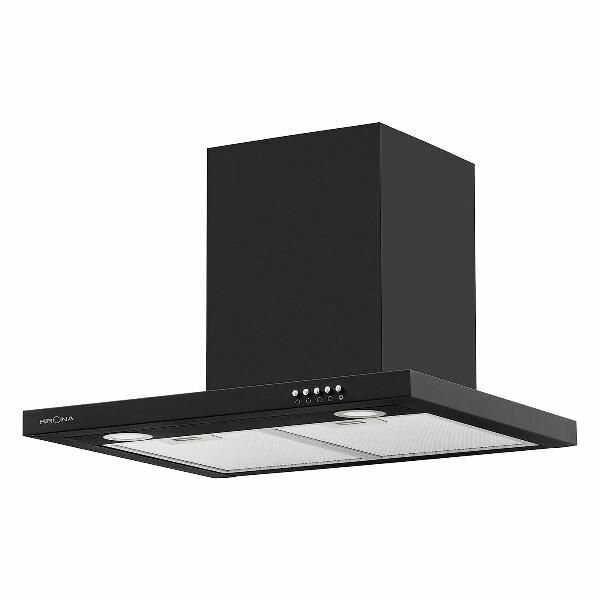 Вытяжка пристенная Krona JOANNA 600 black PB