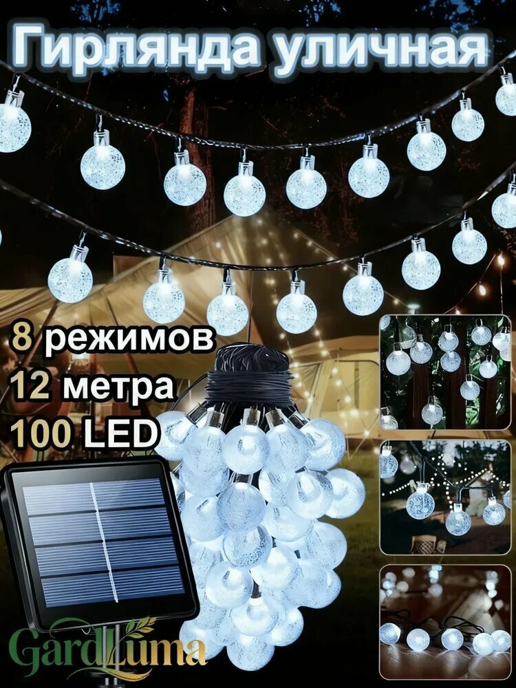 GardLuma Уличный светильник, LED, количество ламп:100шт