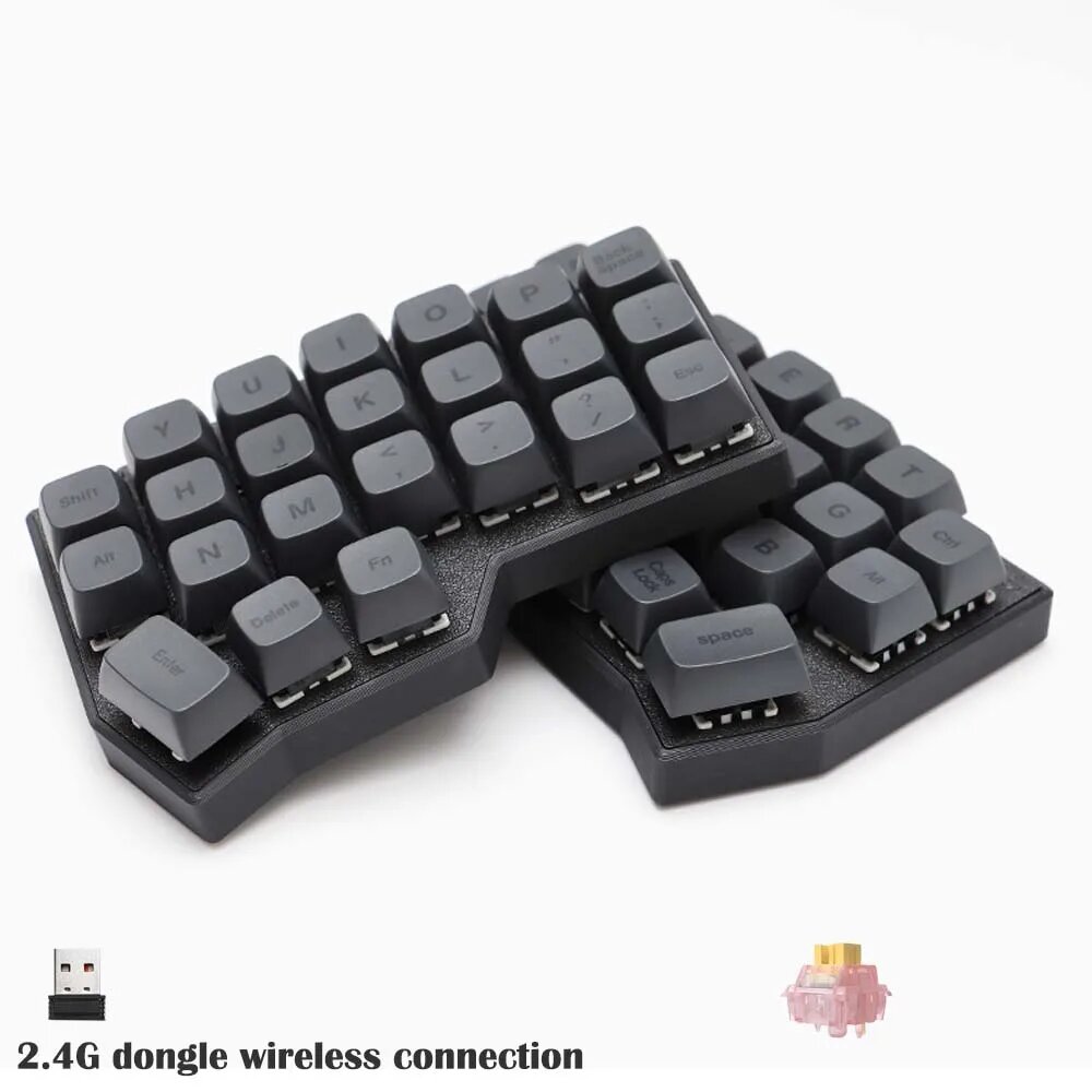 CORNE V4 беспроводная мини-клавиатура, B Silent switch