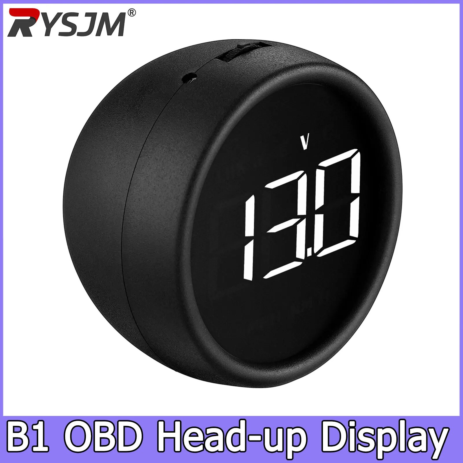 Автомобильный OBD2 Спидометр B1 HUD С Проекционным Дисплеем И Индикатором KM/H, Бортовой Компьютер