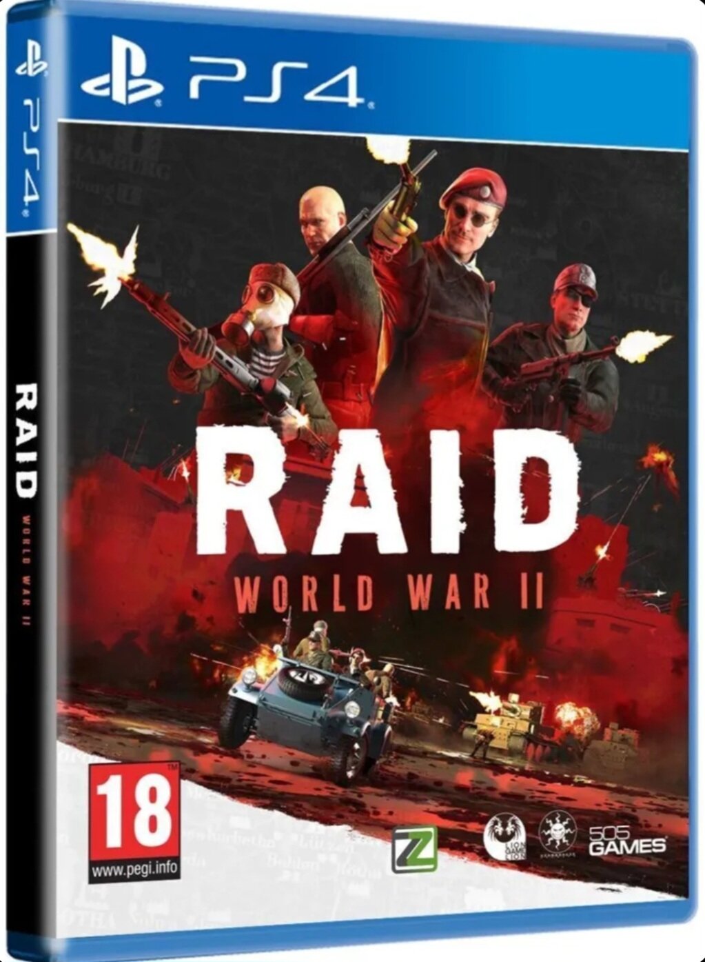 Игра RAID World War 2 (von den entwicklern von payday 2) для PlayStation 4 (Русские субтитры и интерфейс, PS4/PS5)