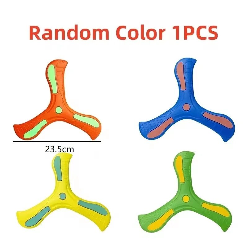 Интерактивный бумеранг для спорта random color 1pc