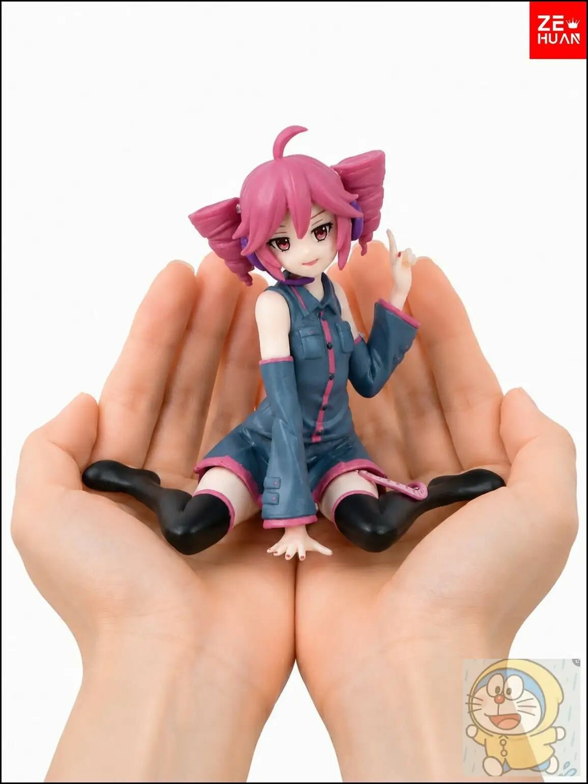 Аниме фигурка Касане Тето из Vocaloid, коллекционная модель 12 см, ПВХ, для фанатов аниме и музыки