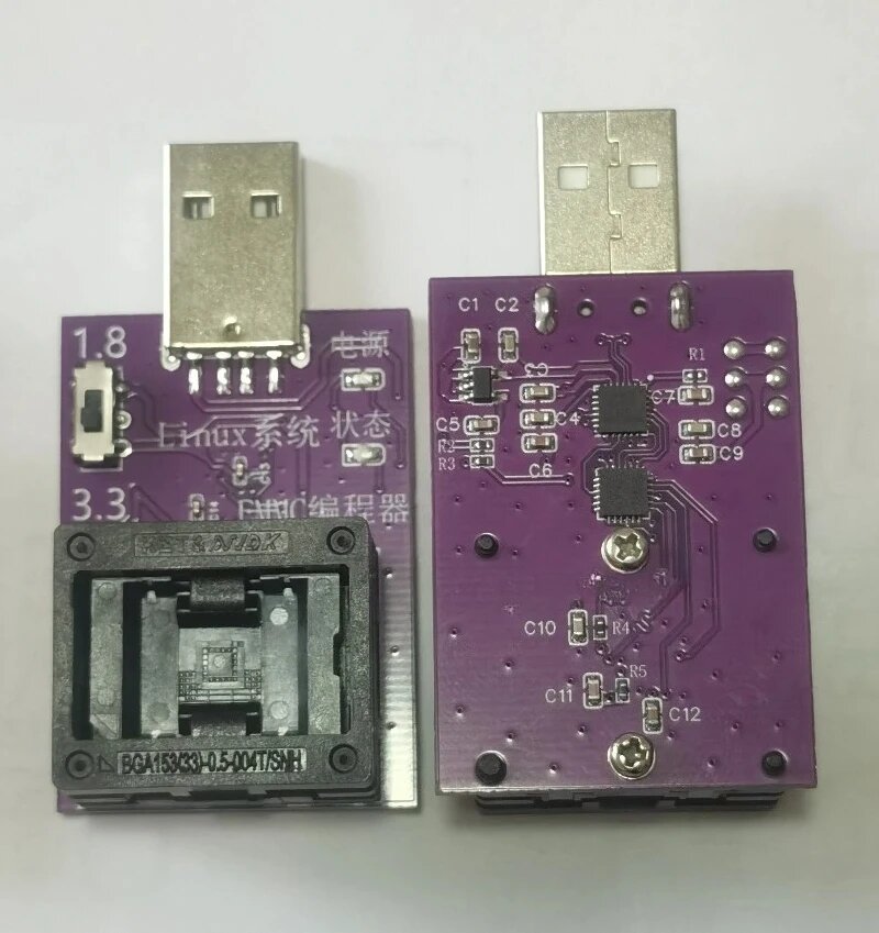 Программатор eMMC Xiaodu USB2.0-1 — фото 1
