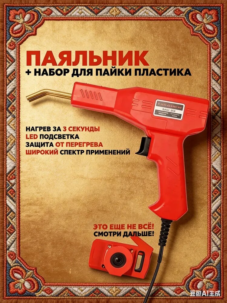 Паяльная станция 50 Вт, Нихромовый нагреватель, 1 предметов