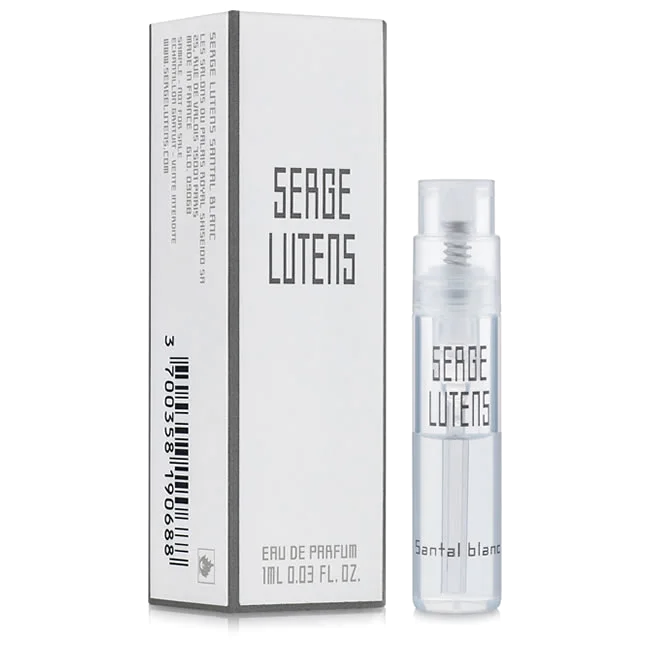 Миниатюра парфюма Serge Lutens Santal Blanc 1 мл / Серж Лютен Белый Сандал унисекс