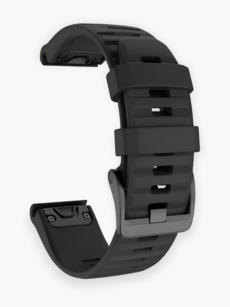 Ремешок для Garmin Fenix 7, 6, 5, Quatix 6, 22 мм/ Силиконовый ремешок для гармин феникс 7,6,5 QuickStrap