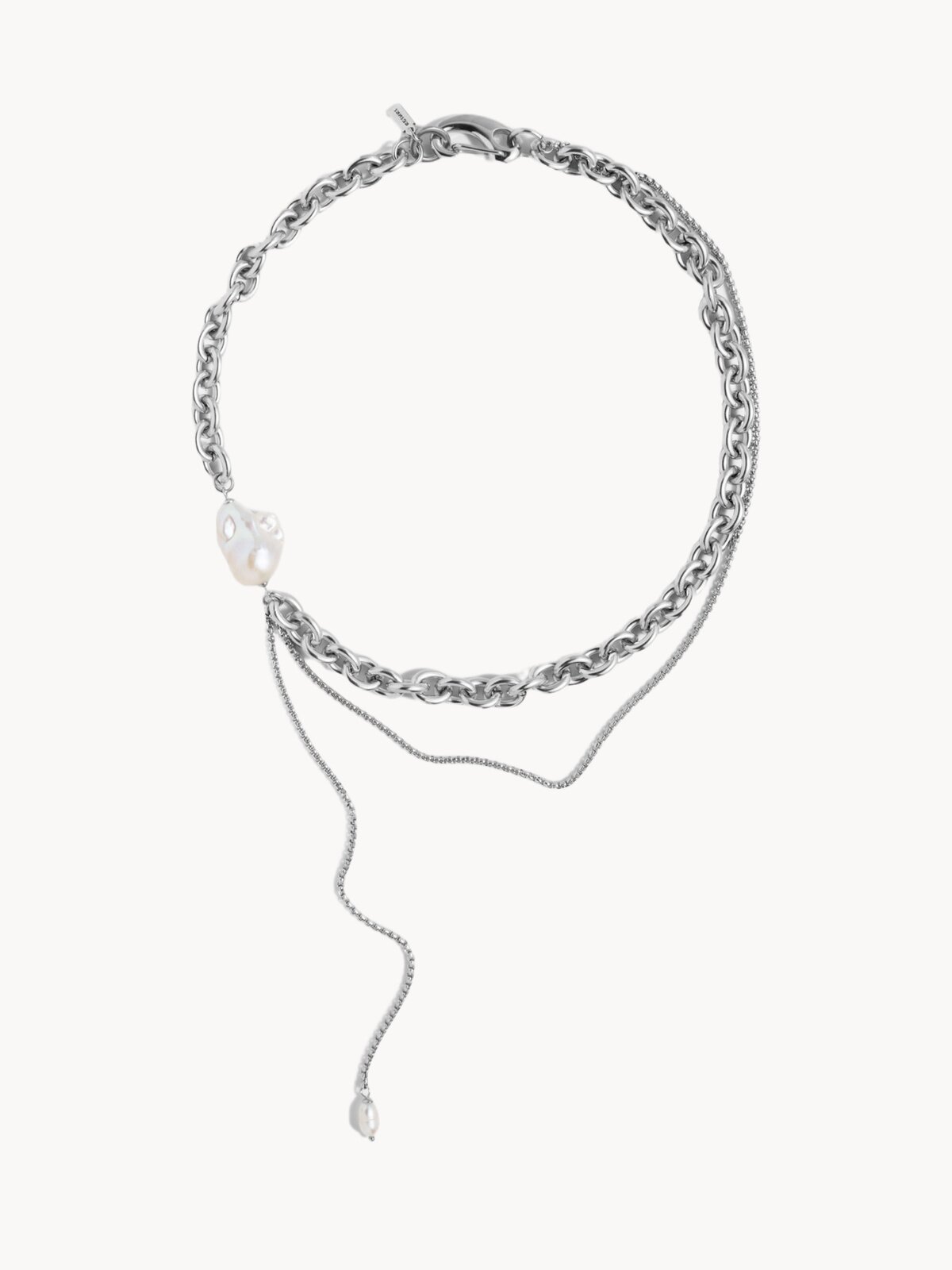 Чокер, жемчуг барочный