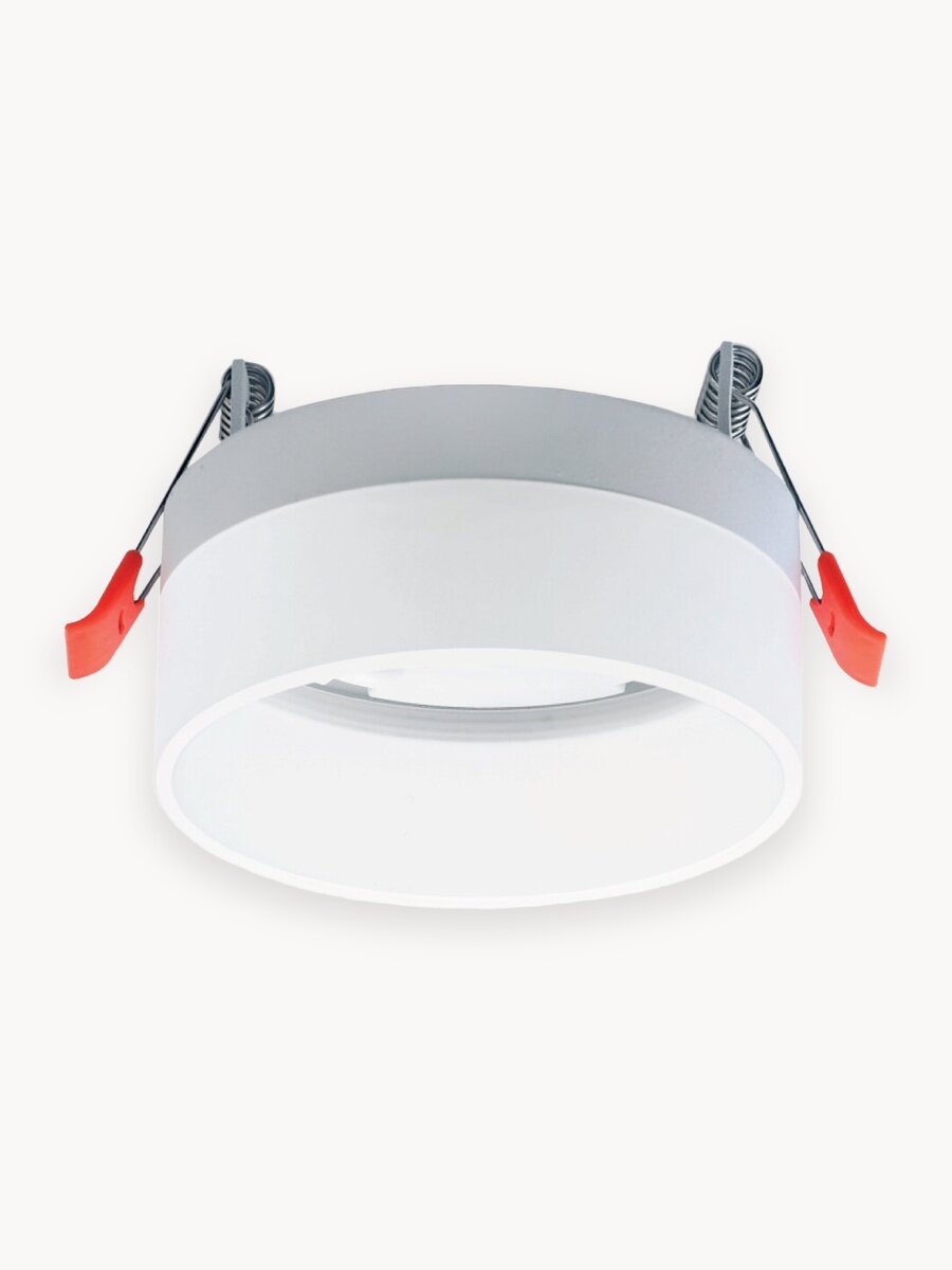 Светильник встраиваемый потолочный Camelion, для лампы GX53, металл, белый