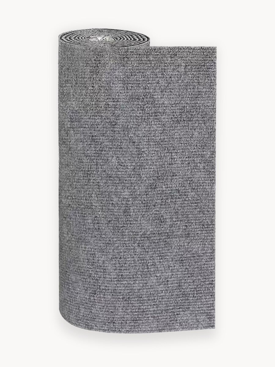 Когтеточка на стену для кошек, самоклеющаяся ковролин, защитная пленка для мебели/стен, темно-серый, 100x60 см