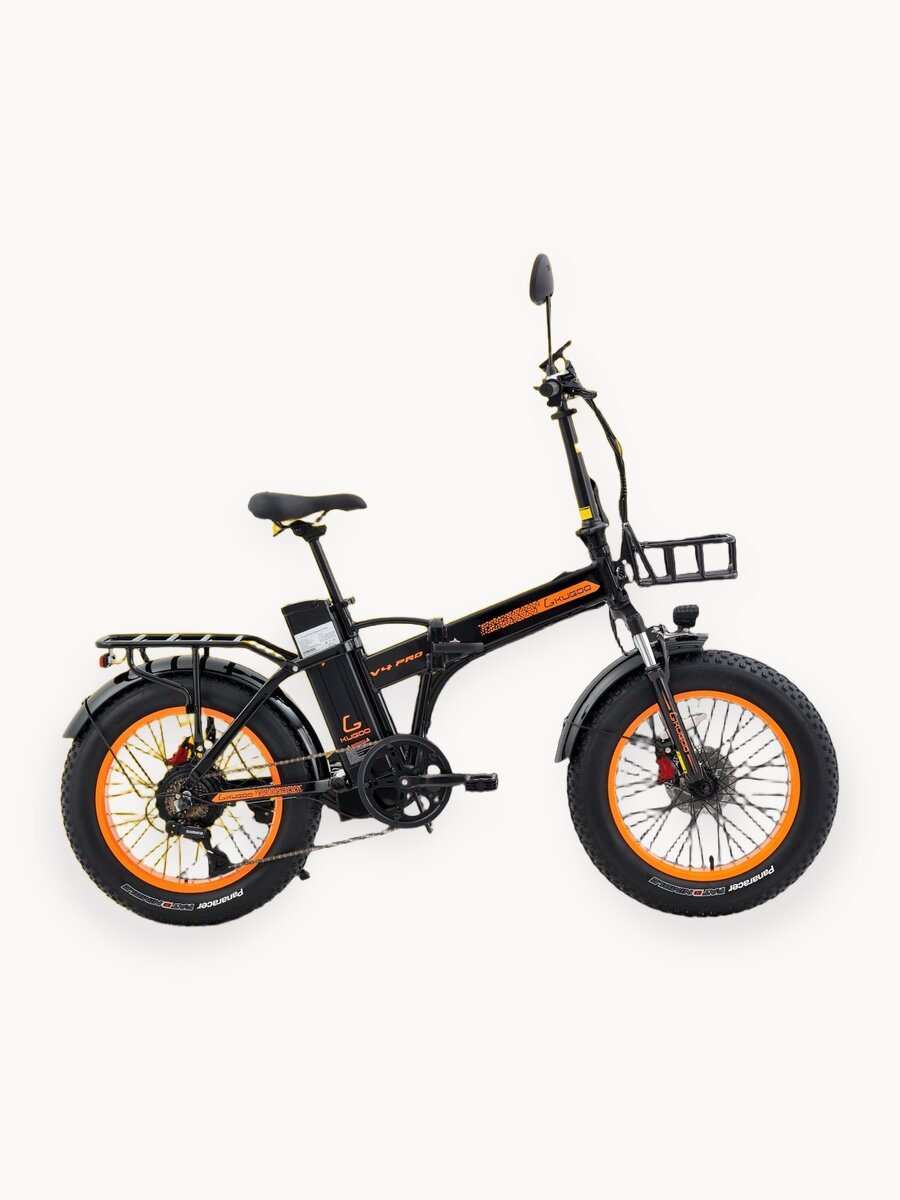 Электровелосипед Kugoo Kirin V4 Pro, взрослый, мужской, дальность хода 50 км, максимальная скорость 50 км/ч.