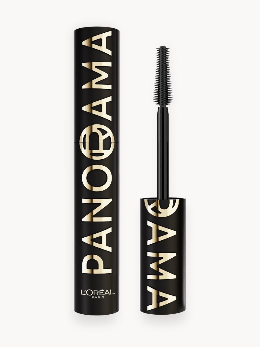 L'OREAL Тушь для ресниц Volume Million Lashes Panorama All Night Black, 10 мл, Экстрачерная