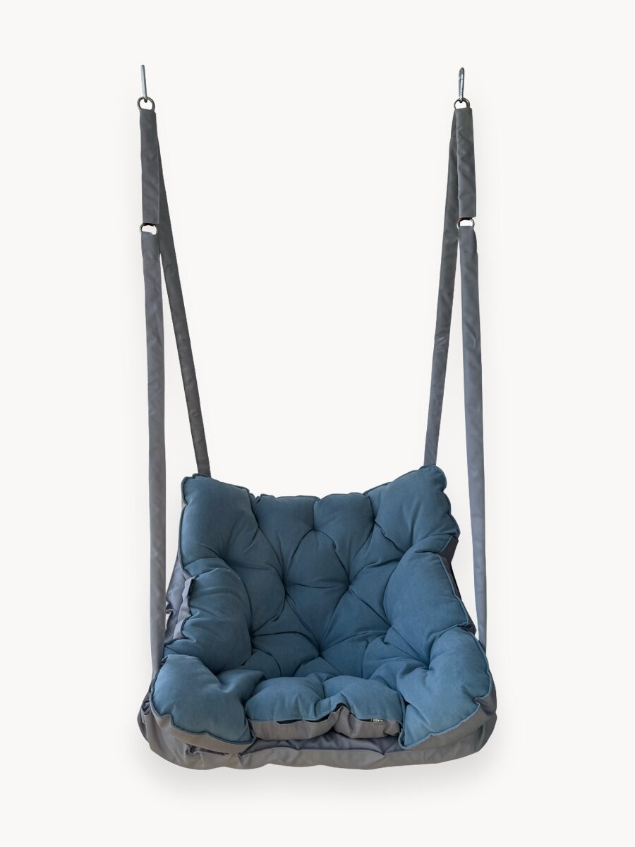 Подвесное кресло качели 70*70см велюр