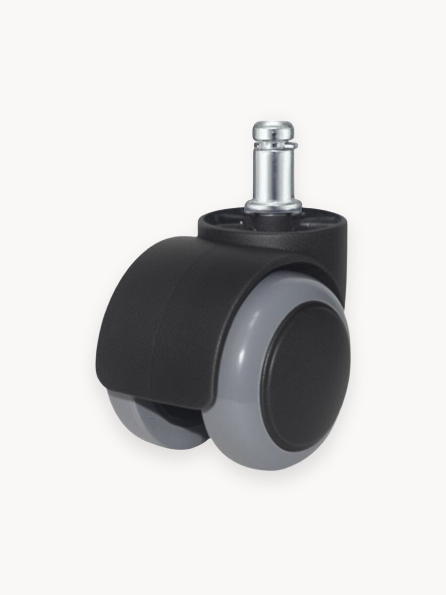 Колесо для офисного и руководительского кресла BRANTE, для паркета и ламината, колесики для компьютерного стула, ролики для мебели