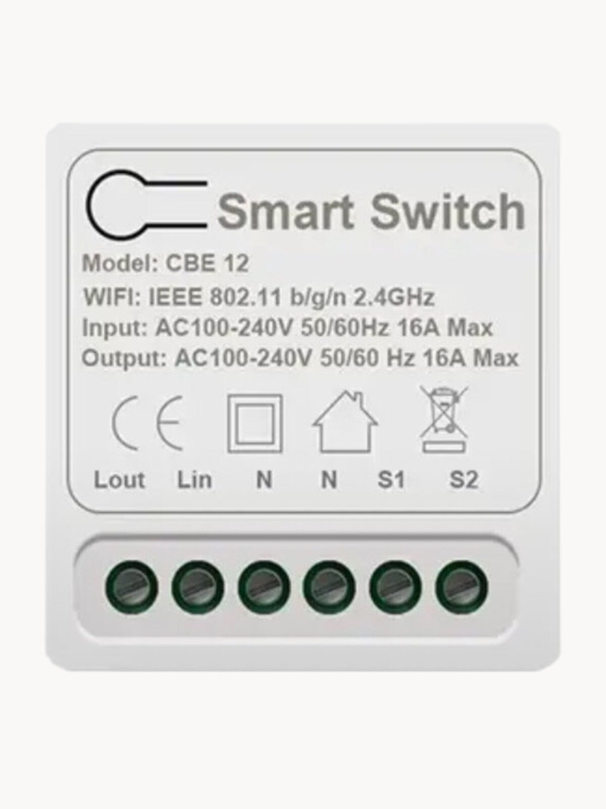 Умный переключатель реле Zigbee eWeLink с Алисой 16A. С обновлением прошивки
