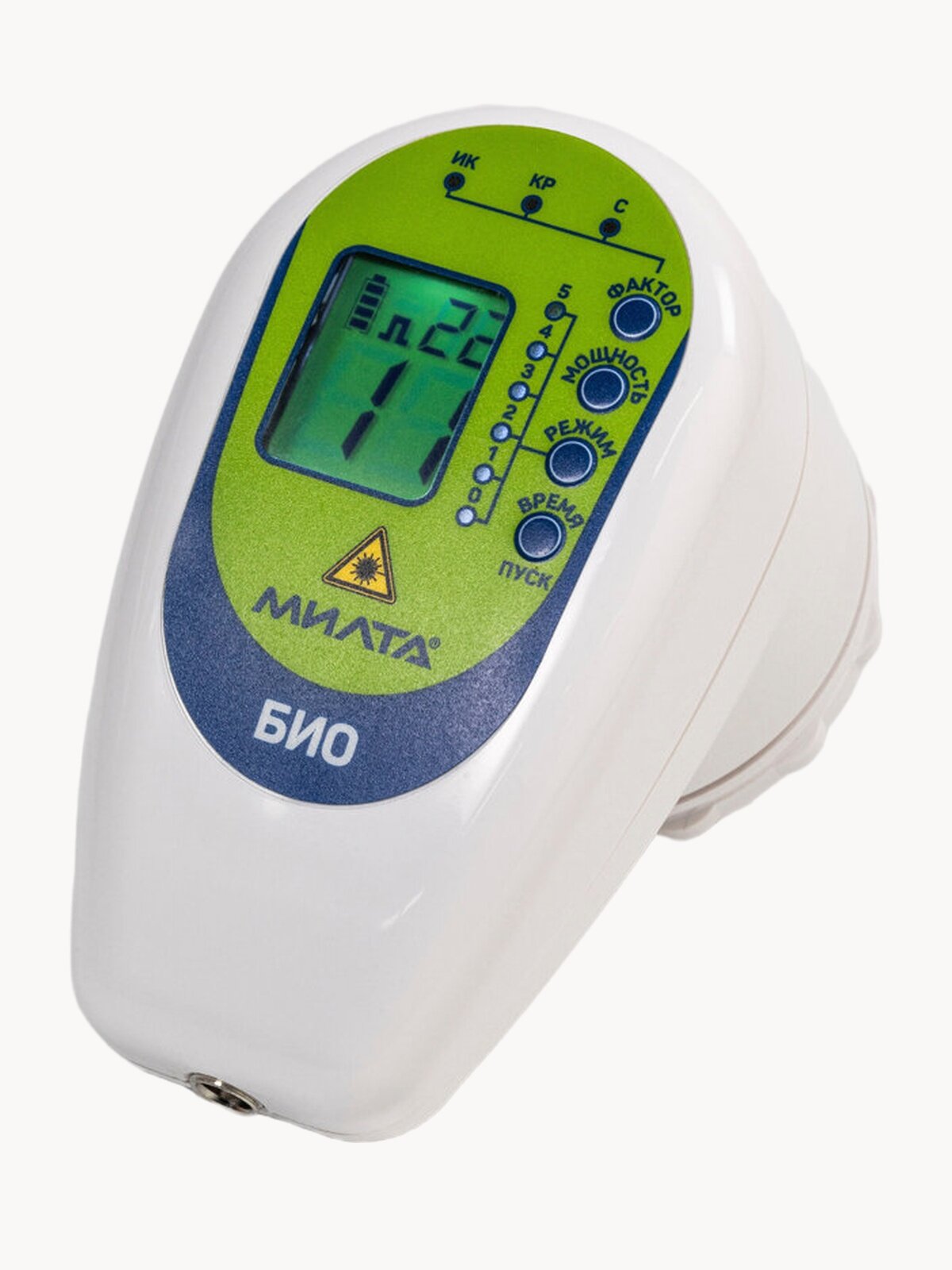 Аппарат МИЛТА-Ф-5 "БИО" 0-22 Вт, магнито-ИК-свето-лазерный, терапевтический