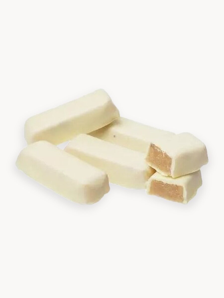 Марципановые конфеты с малиной в белом шоколаде Pomatti, 85гр.