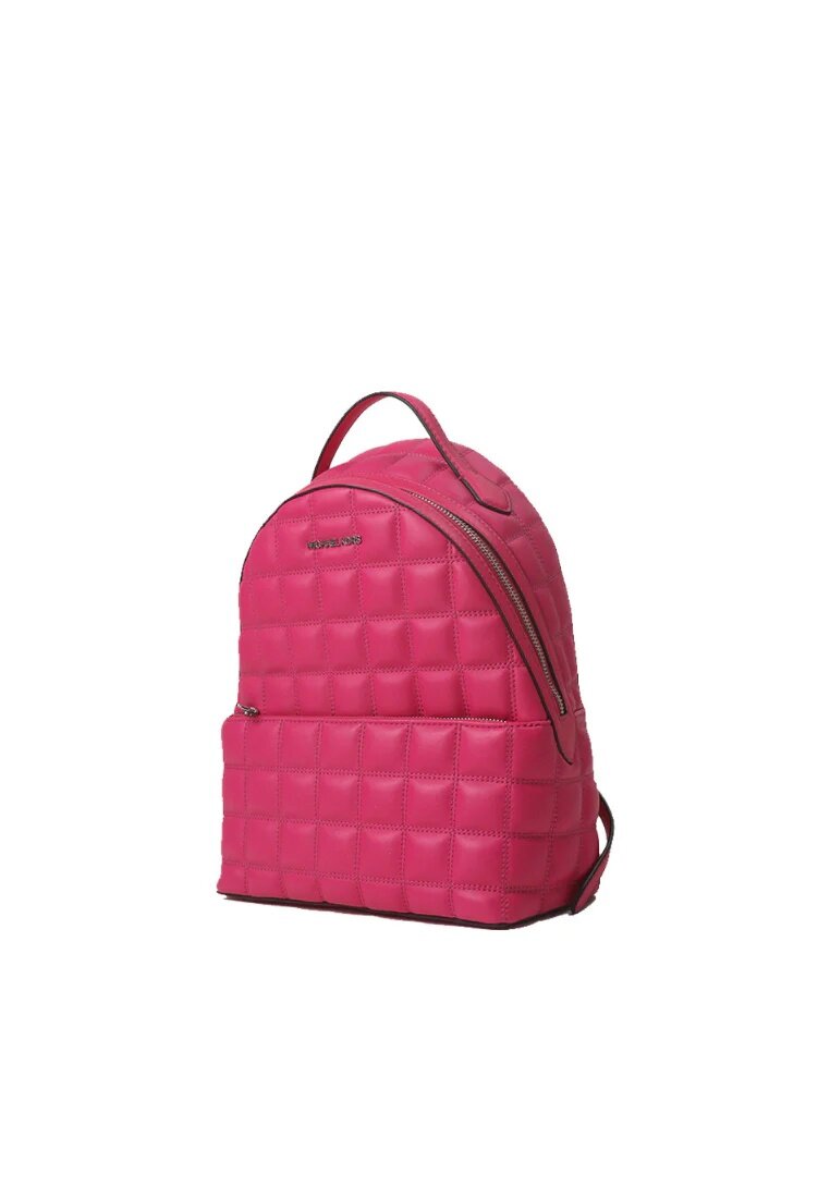 Сумка-рюкзак MICHAEL KORS Sheila, фактура гладкая, розовый, фуксия — фото 1