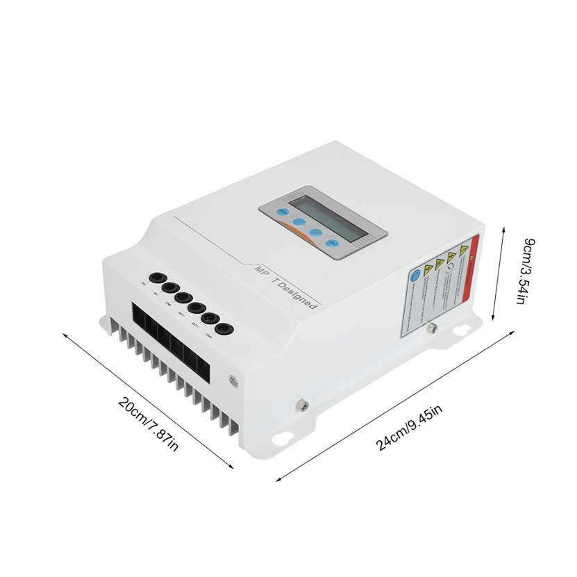 40A MPPT Регулятор заряда солнечной панели Контроллер 12V/24V/48V ЖК-дисплей Монитор