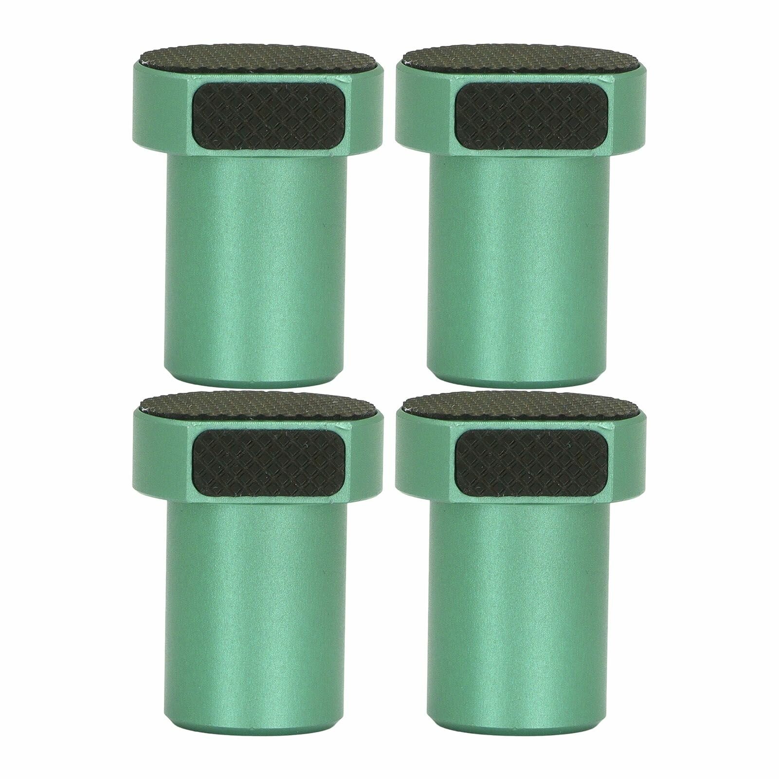 4 шт. 19 мм верстачный колышек для верстака из зеленого алюминиевого сплава с противоскользящей накладкой для деревообработки