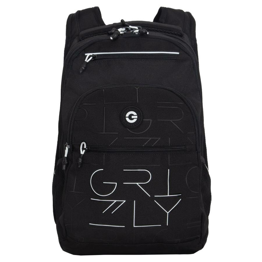 Классический мужской рюкзак GRIZZLY для школьников и студентов RU-531-2/1 YZ