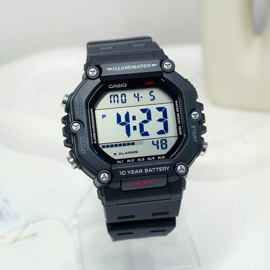 Наручные часы CASIO, черный — фото 1