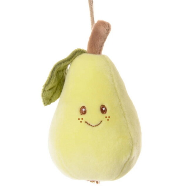 Мягкая игрушка-брелок Желтая Груша - Happy Fruits 10 см, Barbara Bukowski, Bukowski, 0224WKR00-0132-1