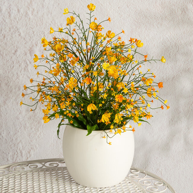 Искусственный цветок в горшке Audrey - Солнечный День 46 см, Summer Deco, 5010082