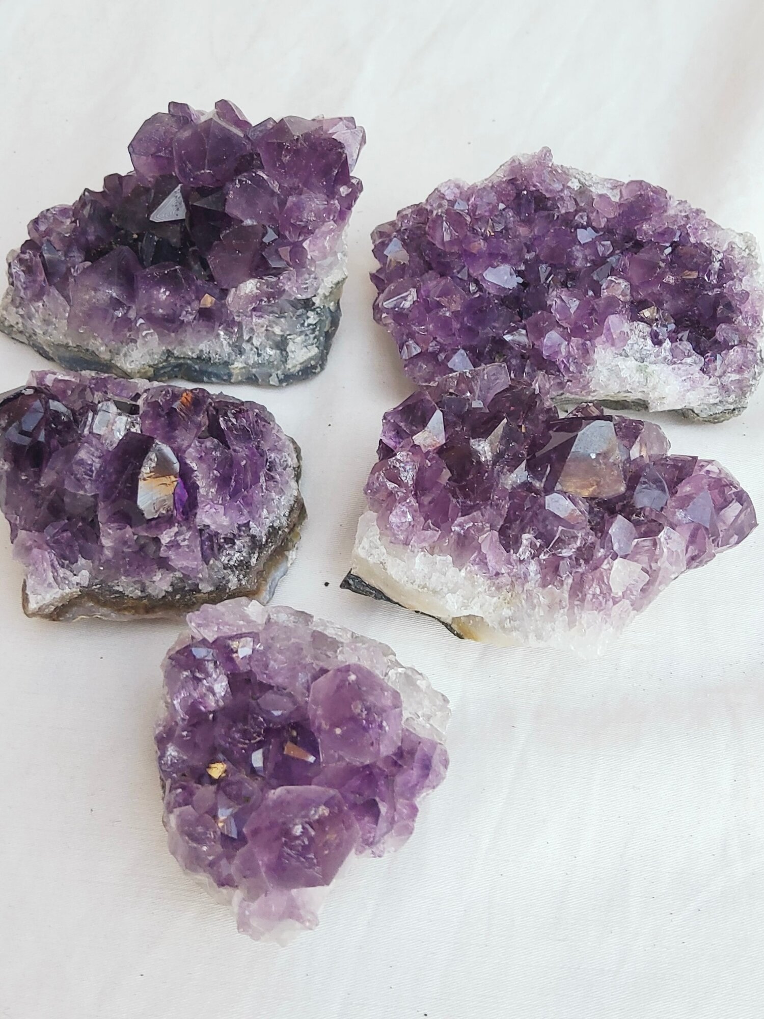 Друза из натурального камня Аметист талисман M4