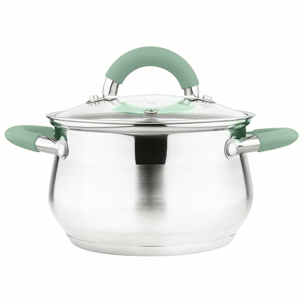 Кастрюля MALLONY Кастрюля MENTOLO, 2,6 л, из нержавеющей