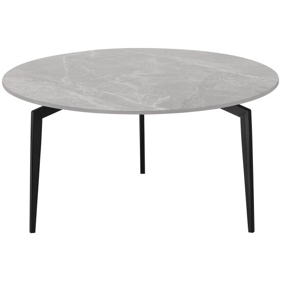 Столик журнальный Stool Group Aliara, серая керамика, столешница