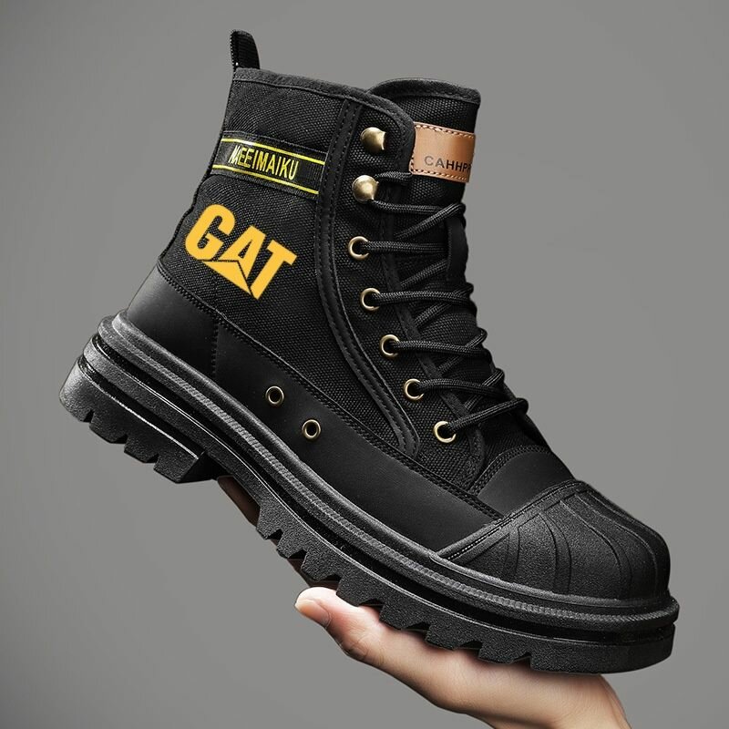 CAT Открытый Casual холст мужские сапоги/нескользящий/износостойкий