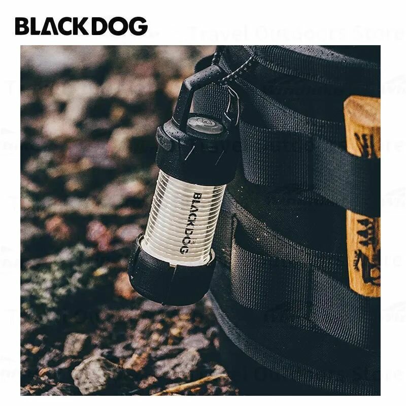 BLACKDOG мини кемпинговый фонарь с магнитным креплением, белым и красным светом, type-c зарядкой и длительной автономностью для кемпинга и отдыха на природе