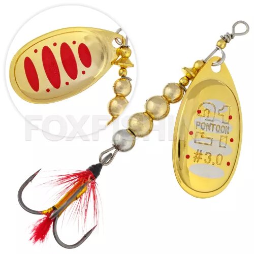 Блесна вращающиеся Pontoon 21 Ball Concept №3 6,6гр. #BT01-051