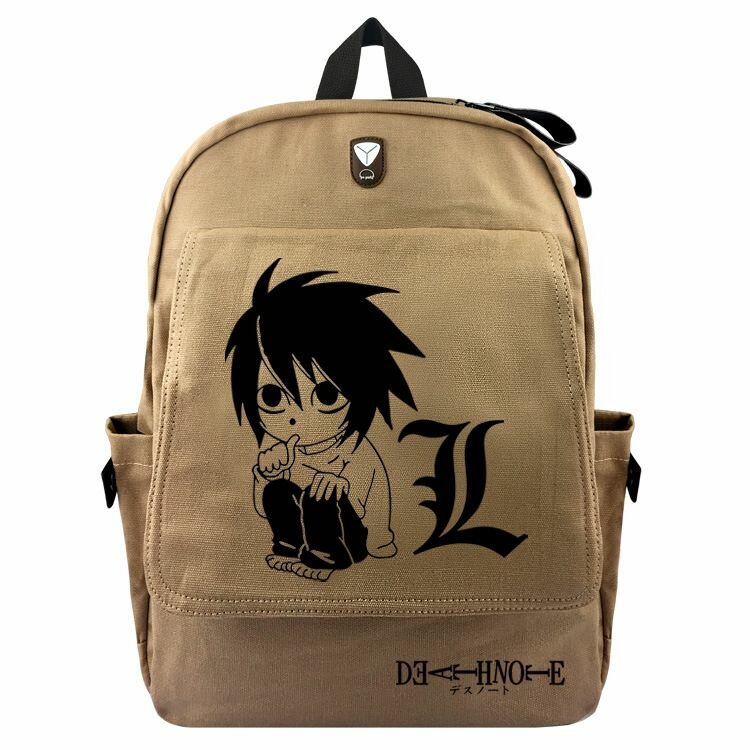 Аниме Рюкзак Тетрадь смерти / Death Note унисекс Арт подростковый школьный