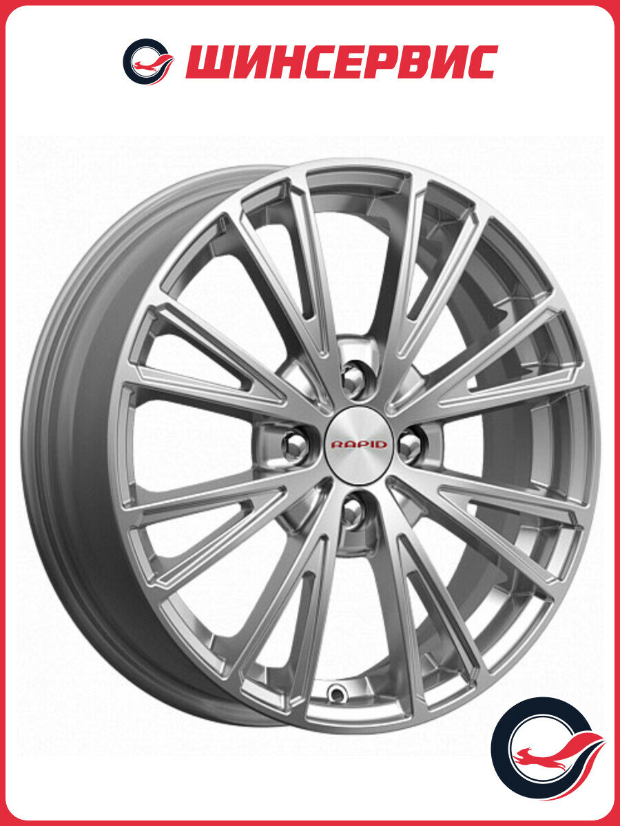 Литой колесный диск КиК Меандр-Оригинал R15x6.0J 4x100 ET40 ЦО60.1 для автомобиля