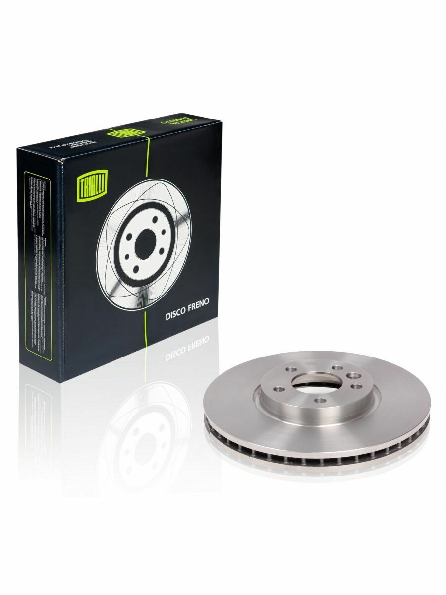 Диск тормозной передний для а/м VW Transporter V (03-)/VI (15-), Trialli DF 185103