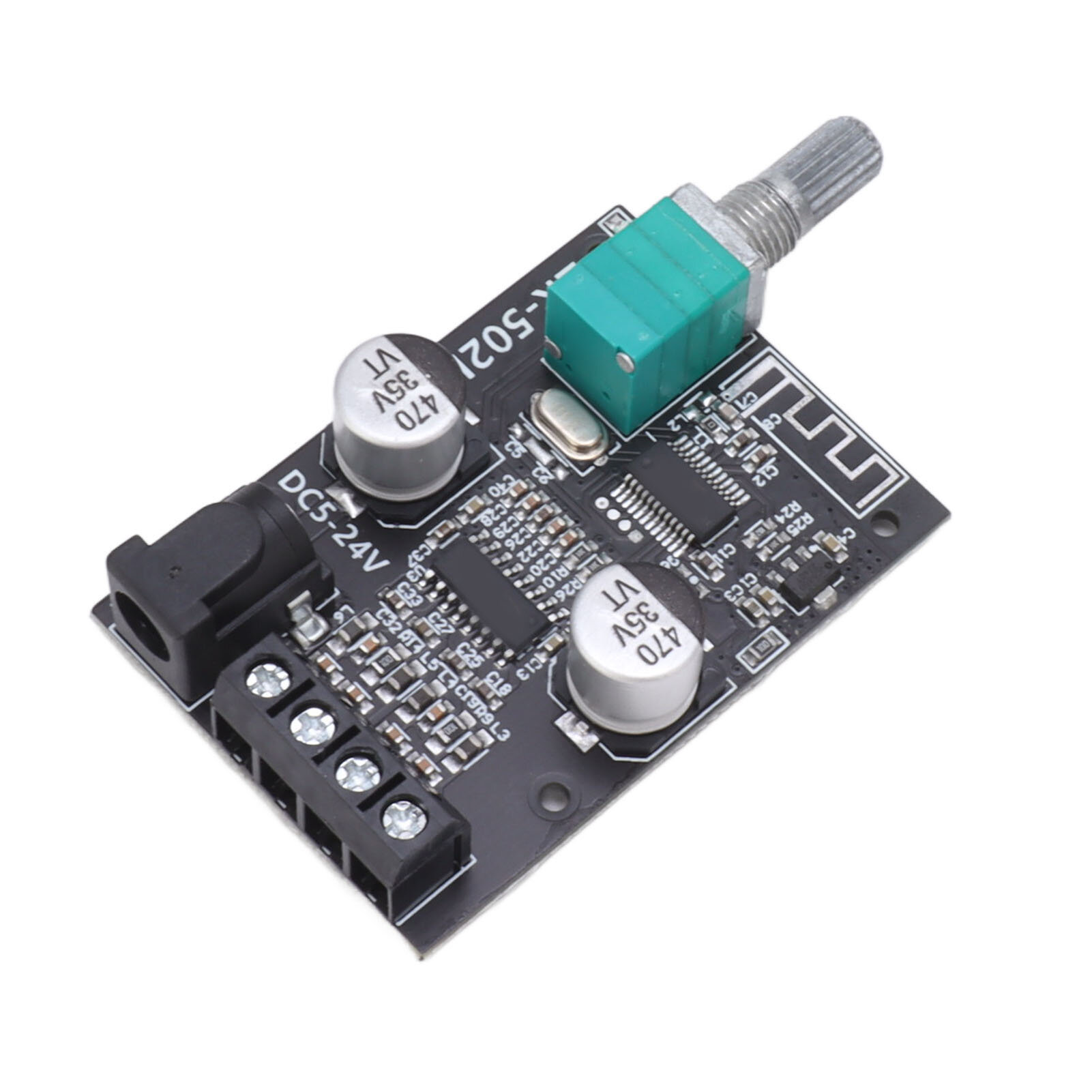 Bluetooth Power Amplifier Board 2x50W Левый Правый Канал 2.0 Стерео Аудио Мощность Усилитель, Материал PCB, Bluetooth Версия 5.0, Количество Каналов Двойной Левый Правый, Адаптированный Колонки 30-200W 4Ω 8Ω, Адаптированный Питание DC15-36V, Механизм