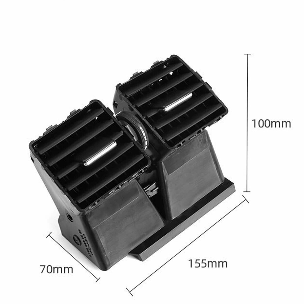 Для Mercedes W166 W292 Автомобильный задний кондиционер, вентиляционная решетка переменного тока, полная сборка для Benz ML GL GLE GLS Class 1668300554