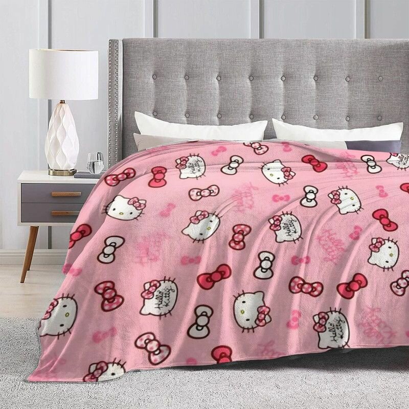 Плед Привет Китти Пледы Санрио Hello Kitty от Sanrio