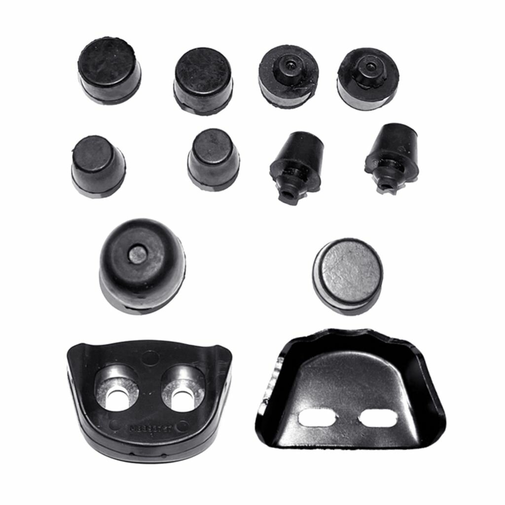 Автозапчасти, (1 комплект) подходят для Mitsubishi Pajero серии V43, резиновый фиксатор дверного буфера задней двери-1 комплект из 12