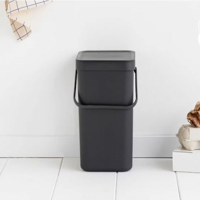 Бак для мусора Brabantia с крышкой для сортировки, настенный, для домашнего использования