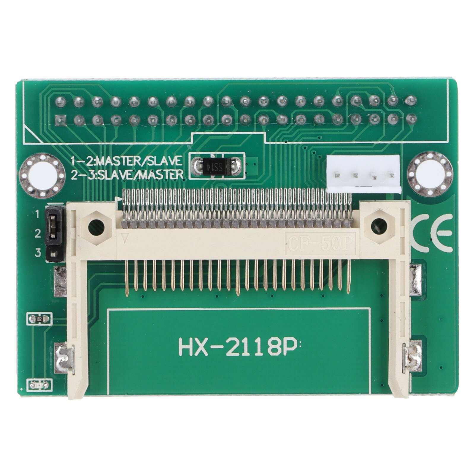 3.5in Riser Card IDE Female to CF Durable Easy Installation 40pin Adapter 5.0V/3.3V