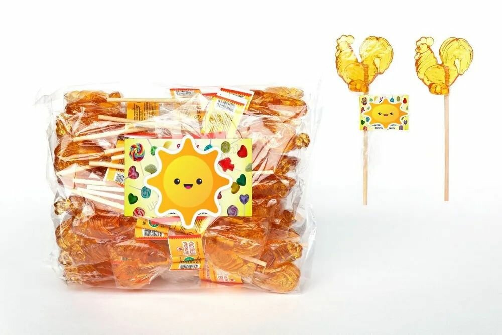 Леденец на палочке "Петушок" 13 гр. 50шт.